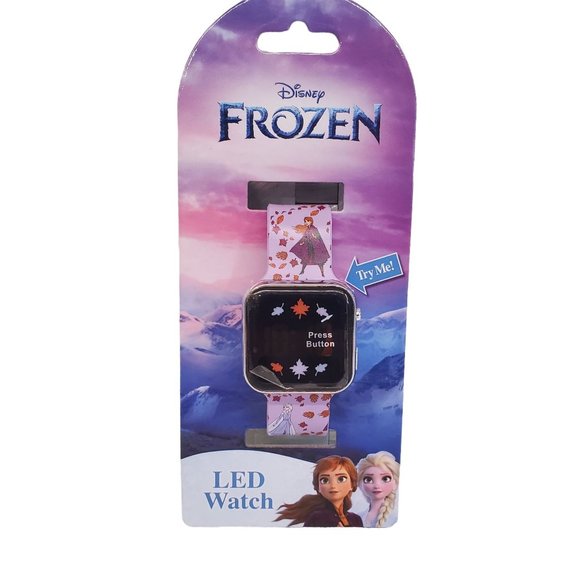 Disney | Accessories | Disney Frozen Led Watch | Poshmark
